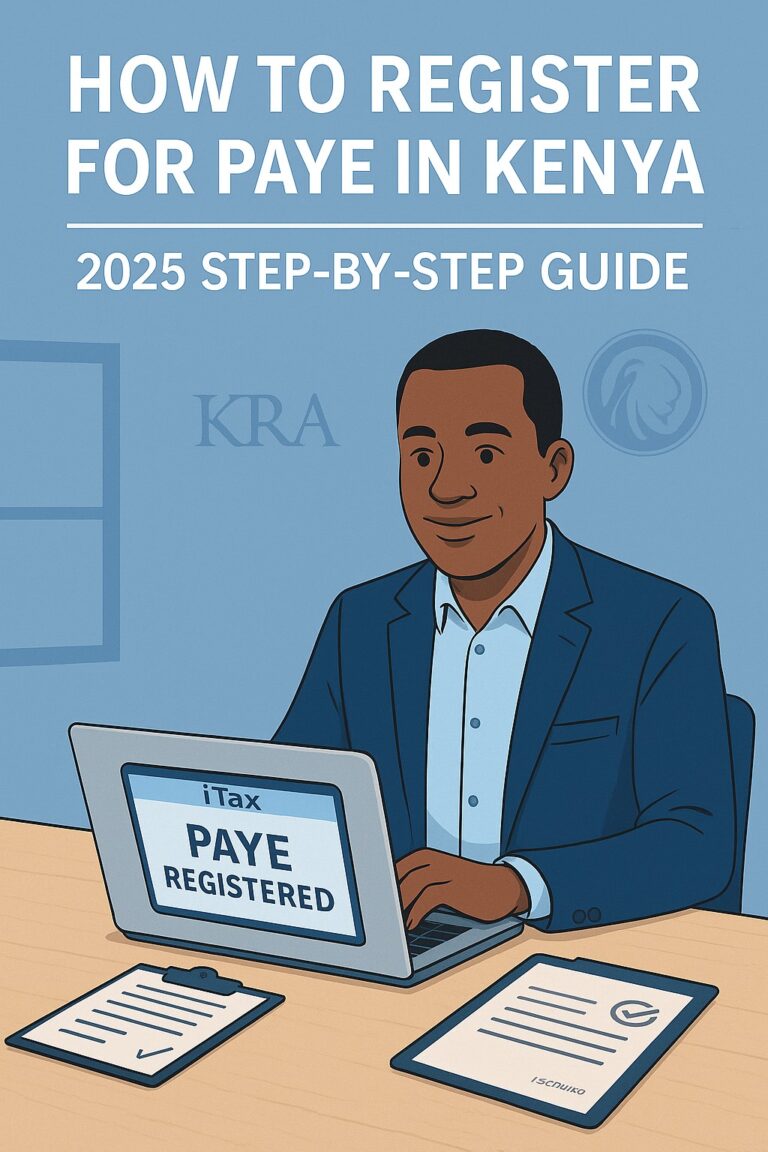 How to Register for PAYE in Kenya (2025 Step-by-Step Guide) - Ushuru