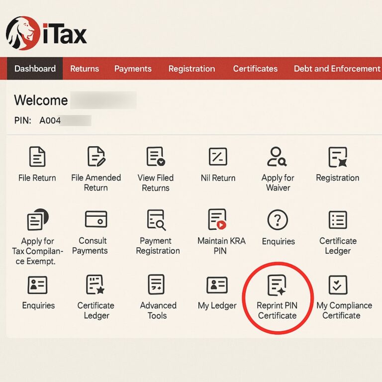 What Is a PIN Certificate and Why Do You Need One in Kenya? (2025 Guide ...